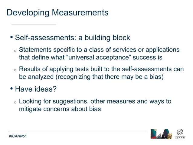 ICANN 51: Universal Acceptance | PPT