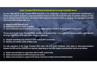 OVERVIEW OF A CARGO TRANSPORT RPAS INSERTION IN NON-SEGREGATED AIRSPACE ...