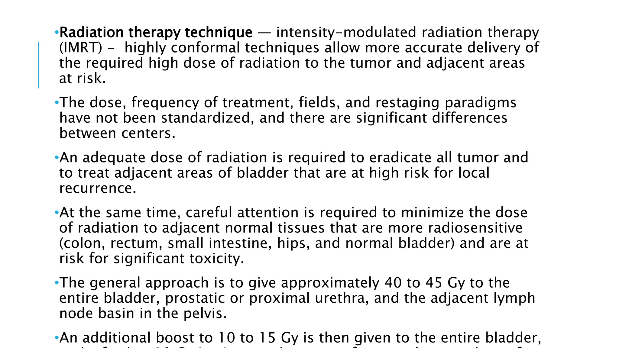 bladder preservation - Bladder Cancer .pptx
