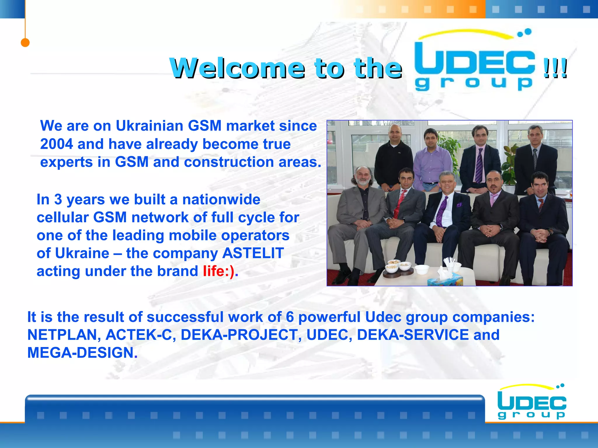 Presentation udec group | PPT