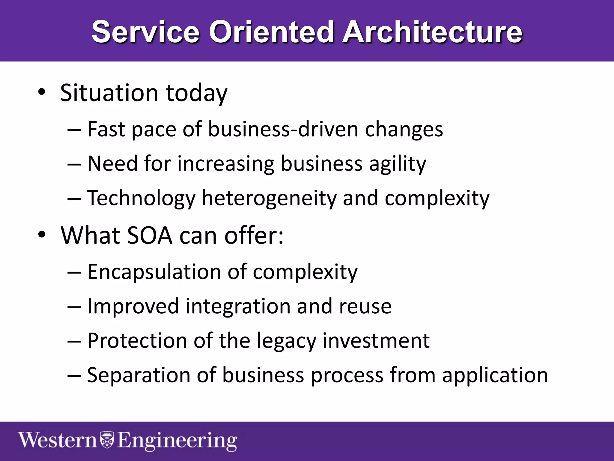 Software Evolution From Legacy Systems Service Oriented Architecture 6497