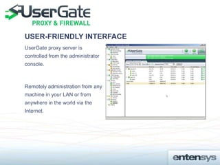 UserGate Proxy & Firewall | PPTX