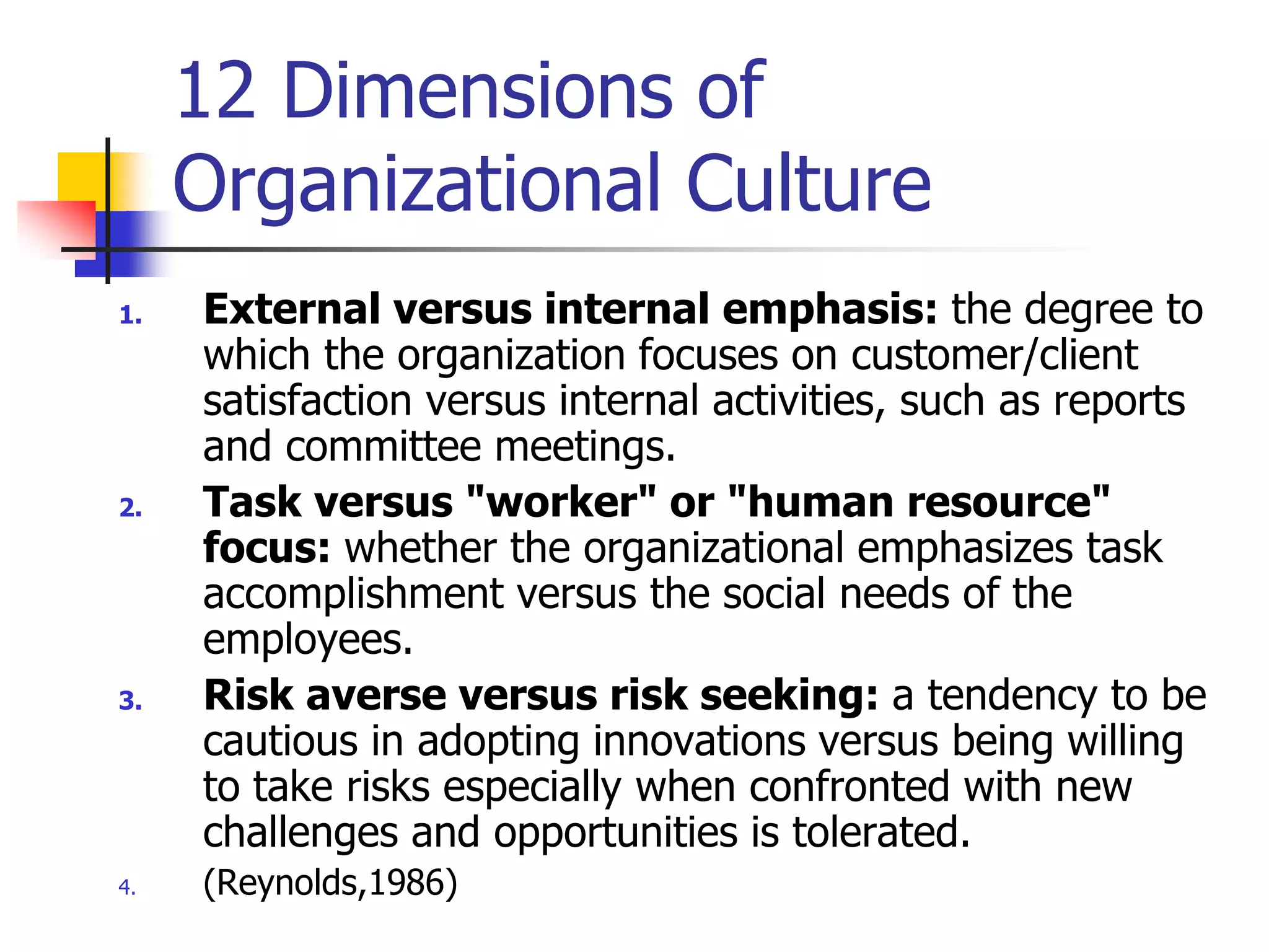 Presentation underlying assumptions of organization cultures | PPTX