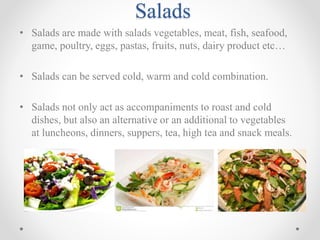 understanding vegetables&Salad | PPTX