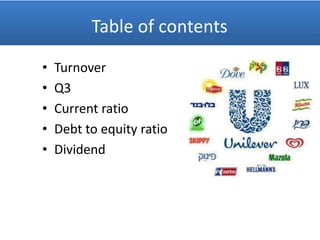 Presentation unilever 2012_silkecoussement_2af02 | PPTX | Business ...
