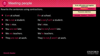 Presentation unit 1 (e1) | PPT