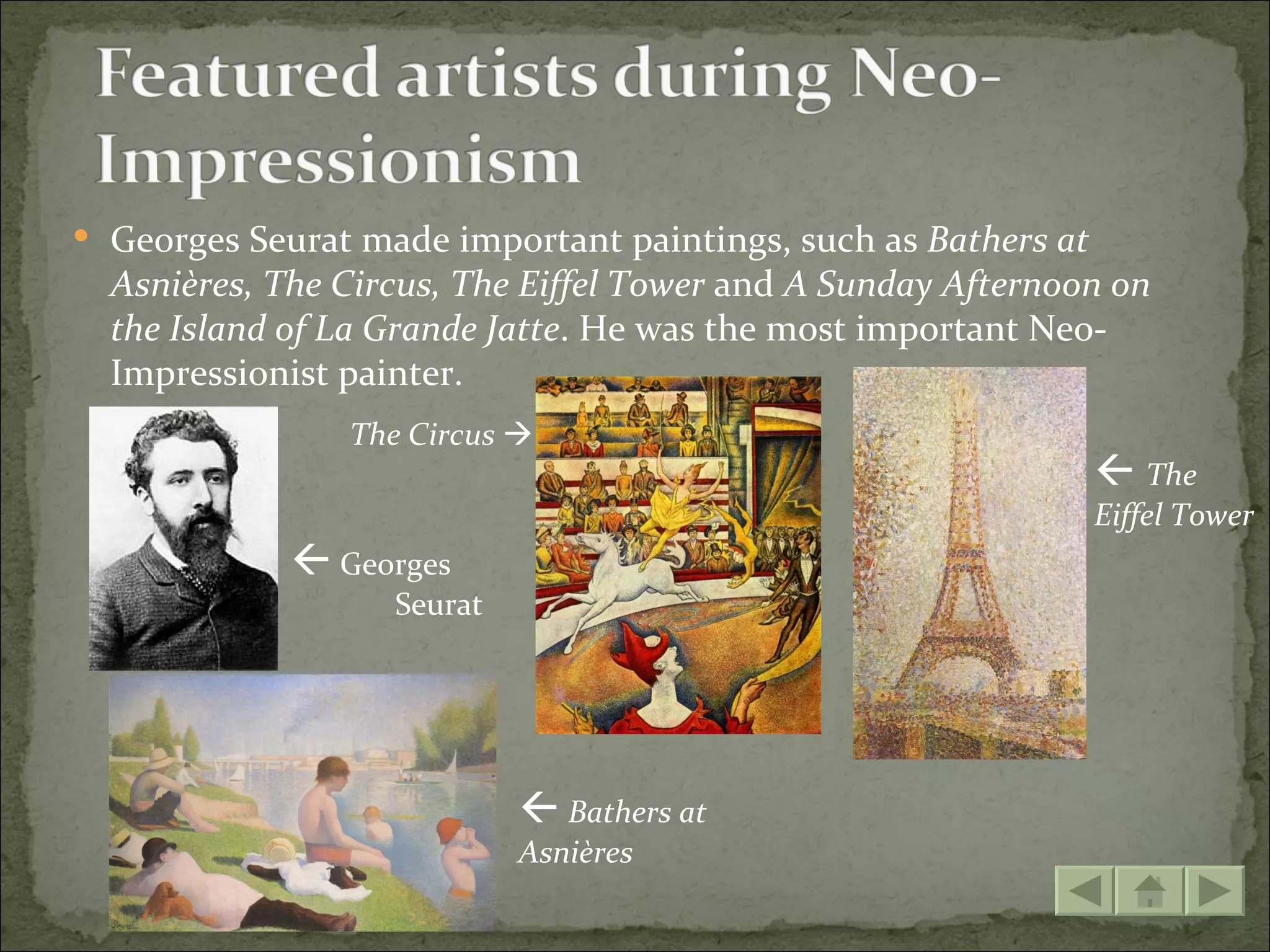 Neo-Impressionism and Post-Impressionism. | PPT
