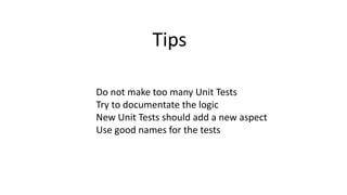 Unit Tests and Test Seams for abap Hamburg June 2017 presented | PPTX
