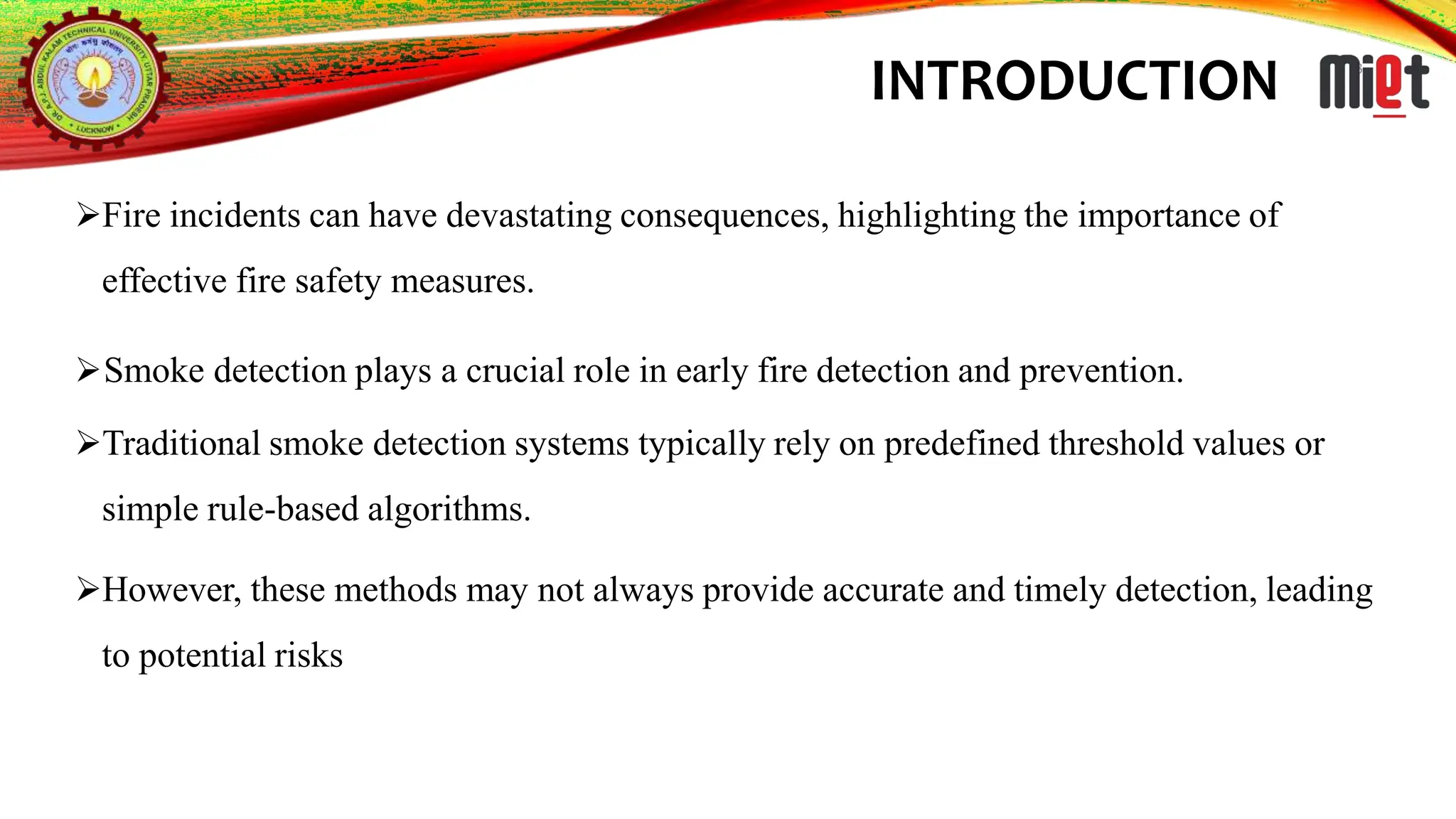 PPT for ensembled techniques used for smoke detection | PPTX