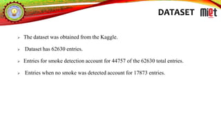 PPT for ensembled techniques used for smoke detection | PPTX