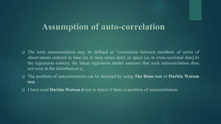 multiple Regression | PPT