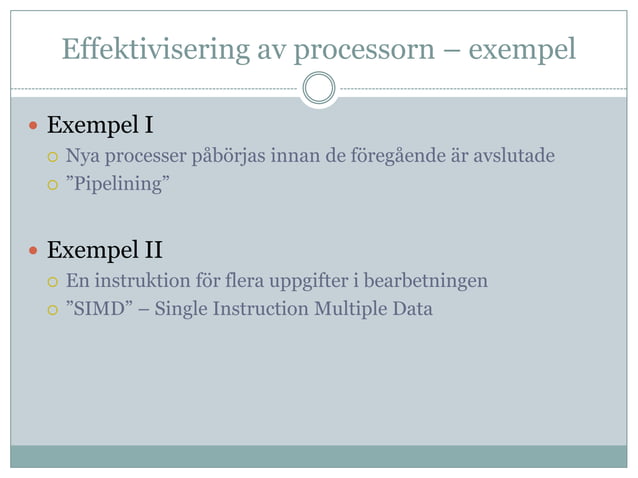 Datorns hjärna - Datorer och data från grunden uppgift 6 | PPT