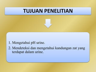 Presentation urine | PPT