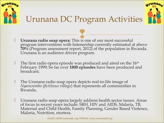 URUNANA - Communication for behavioral change | PPT