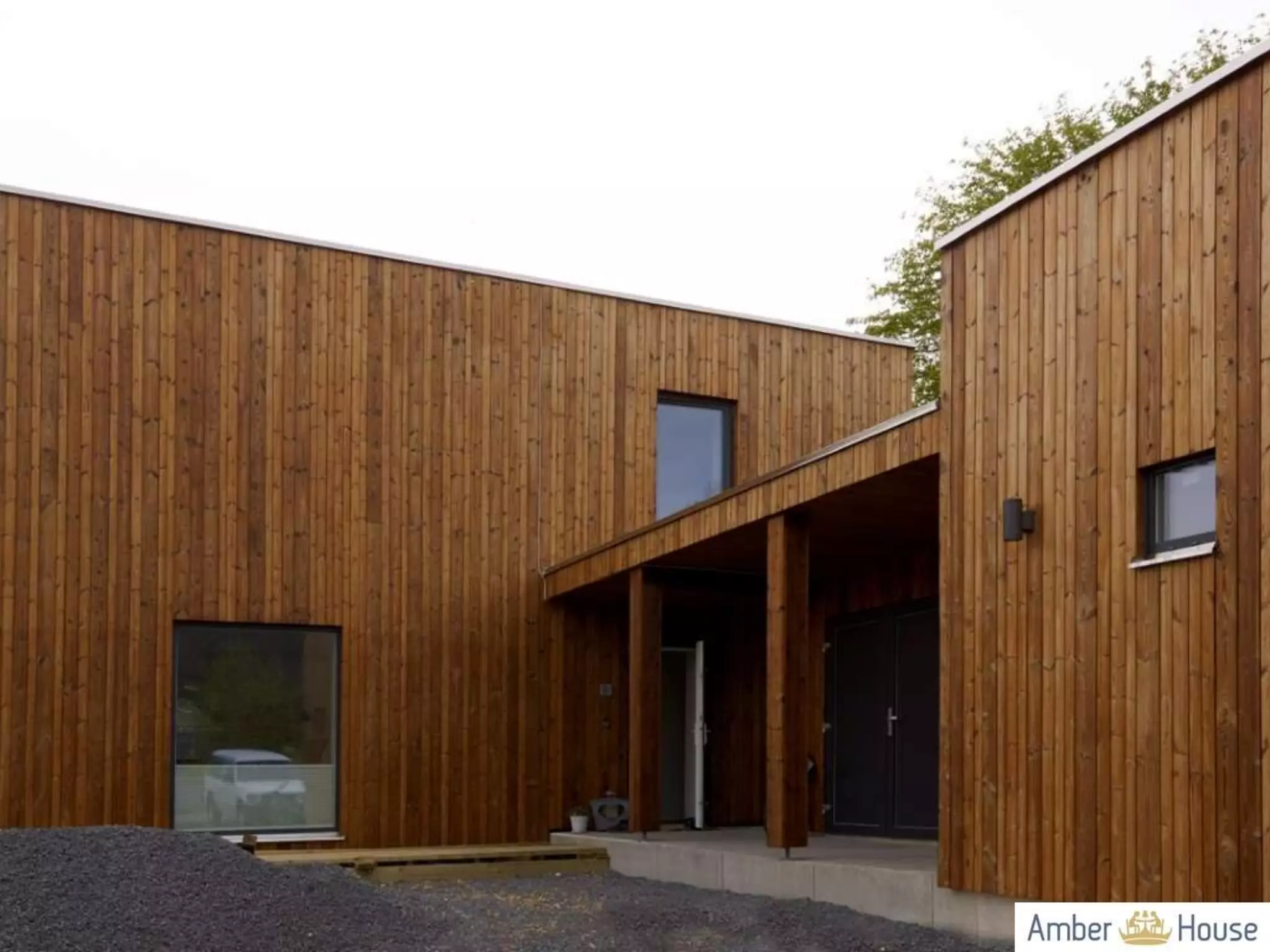 SCANDINAVIAN STYLE TIMBER FRAME HOUSE PRICE / AmberHouse | PPT