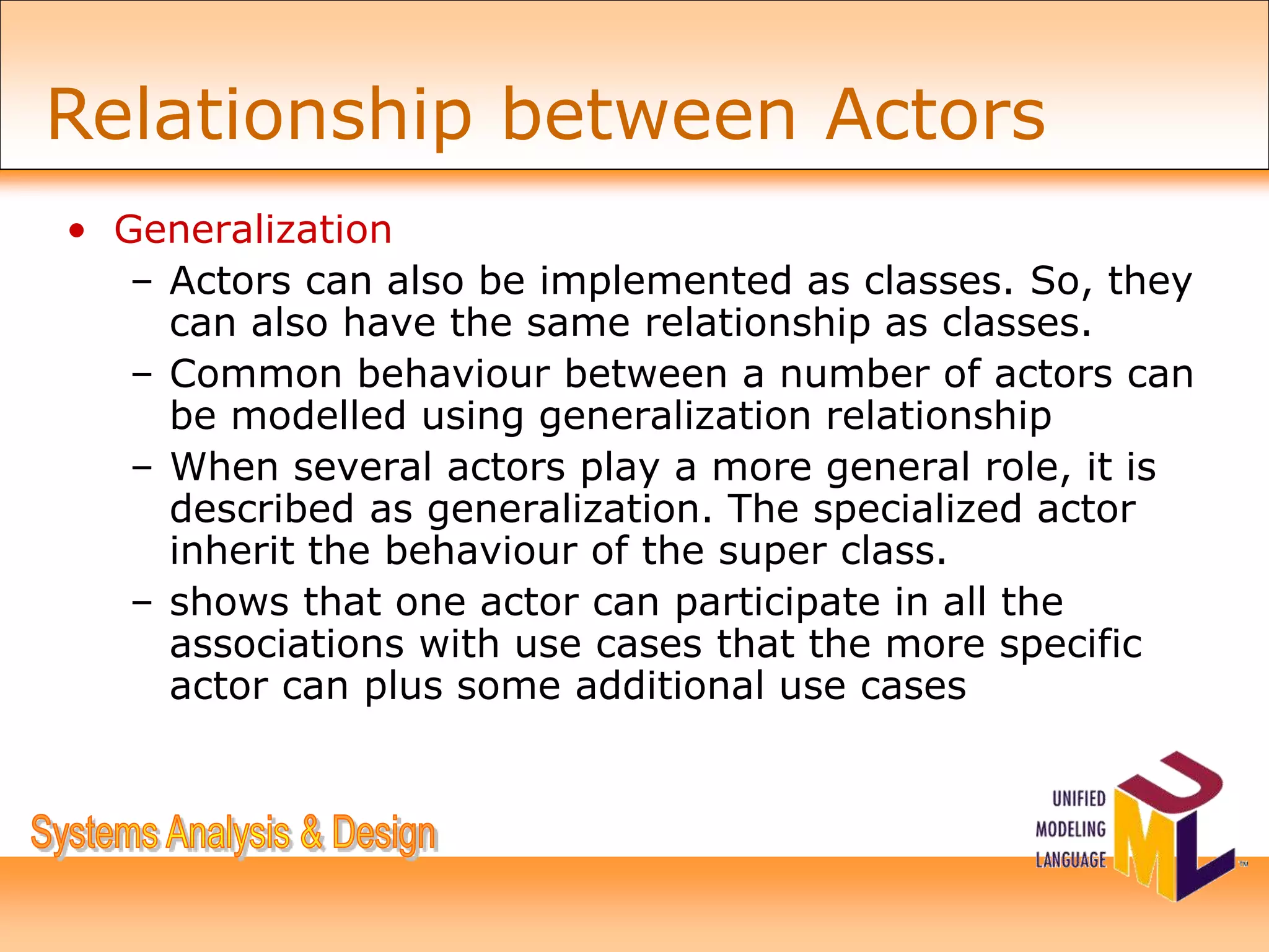 Presentation Use Case Diagram And Use Case Specificationpptx