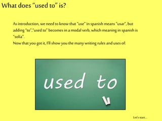 Presentation used to | PPTX