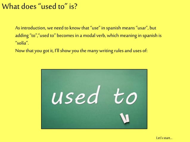 Presentation used to | PPT