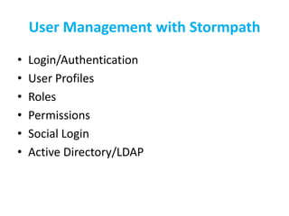 User Management SaaS | PPTX | Cloud Computing | Internet