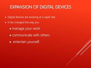 using digital devices in classroom teachning | PPTX
