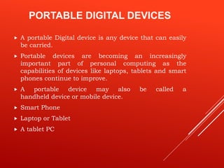 using digital devices in classroom teachning | PPTX