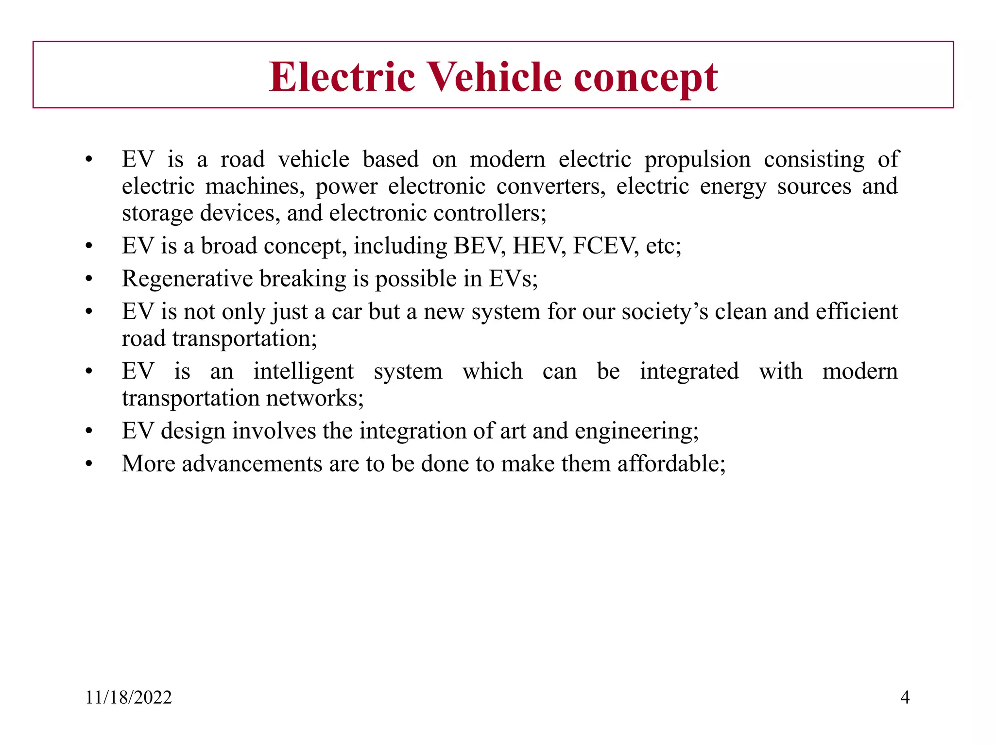 EV presentation.ppt | Automotive Industry | Industries