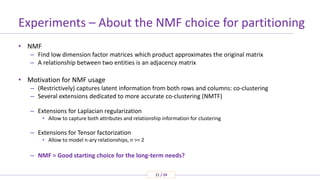 Learning Probabilistic Relational Models using Non-Negative Matrix Factorization | PPSX