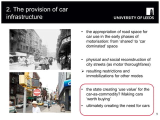 The system of car provision: elements of a political economy of car ...