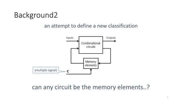 Classification of Sequential Circuits as Causal Functions | PPT