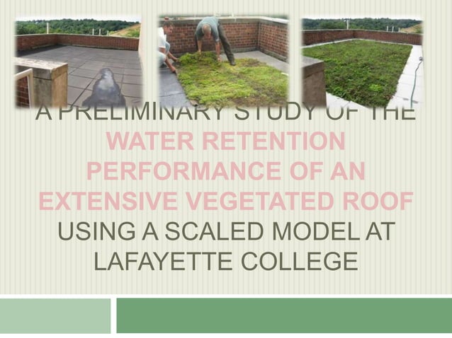 Vegetated Roof Presentation | PPTX