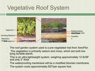 Vegetated Roof Presentation | PPTX