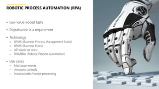 RPA & AI IN THE CLOUD - THE LATEST IN AS-A-SERVICE SOLUTIONS FOR ...