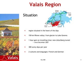Presentation of the Canton Valais | PPT