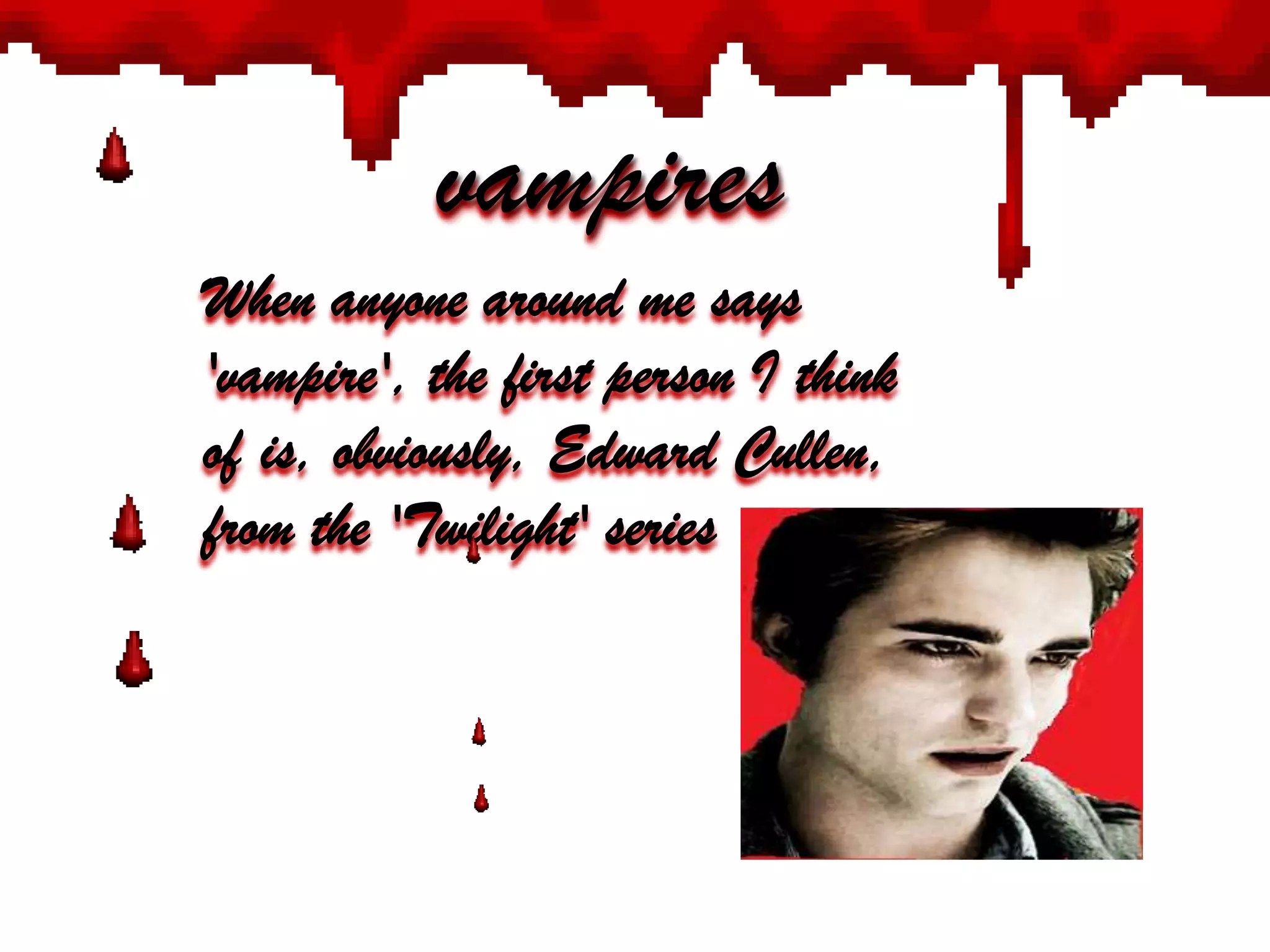 vampires | PPTX
