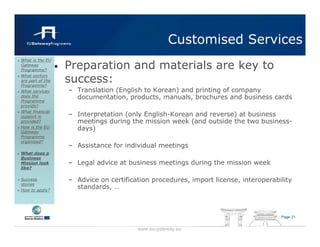 EU Gateway Programme | PDF