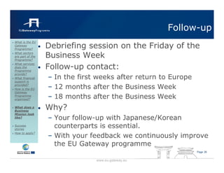 EU Gateway Programme | PDF