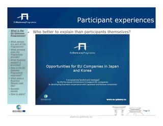EU Gateway Programme | PDF