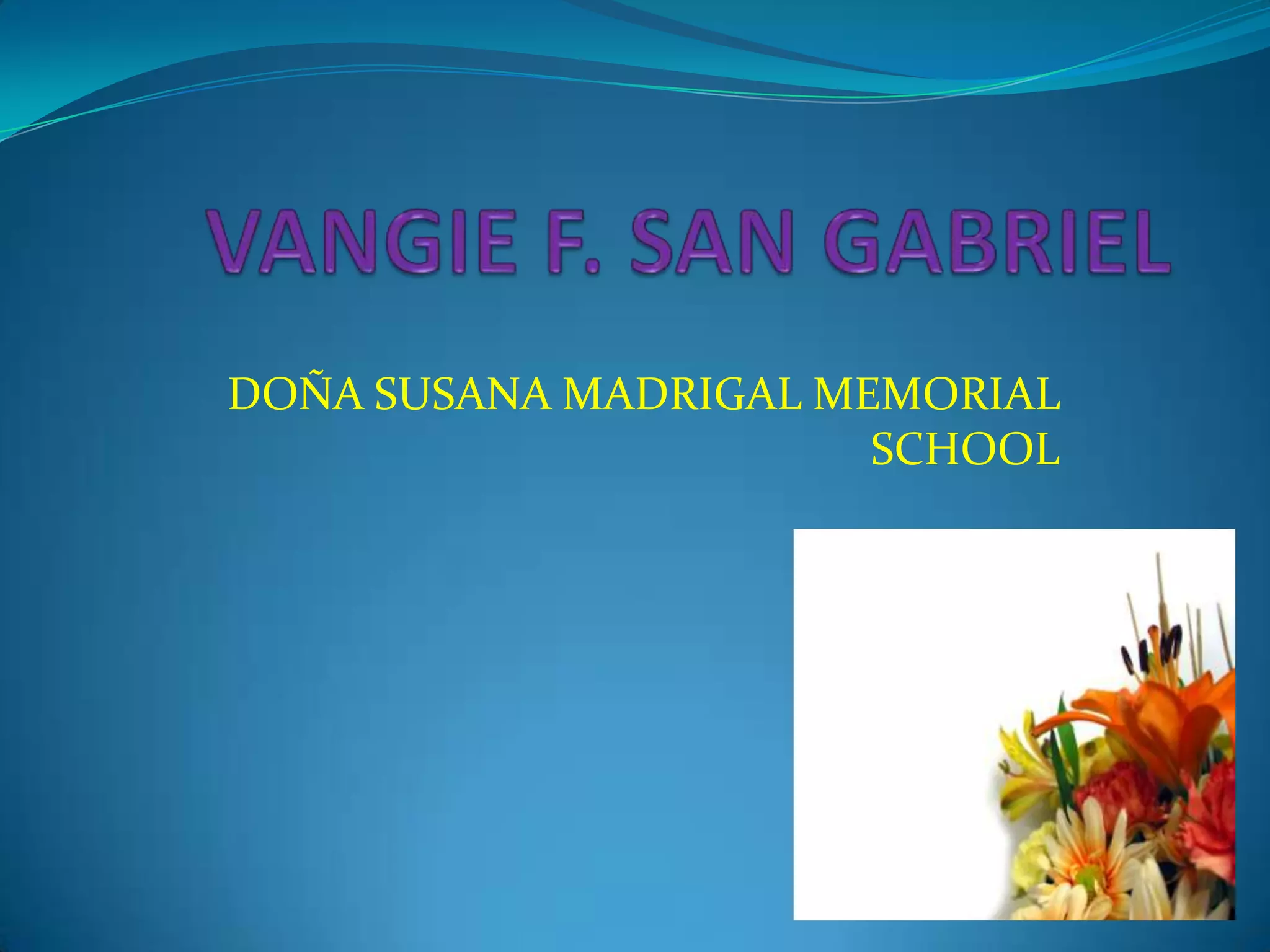 Presentation vangie f san gabriel | PPTX | Asia Travel | Travel Locations