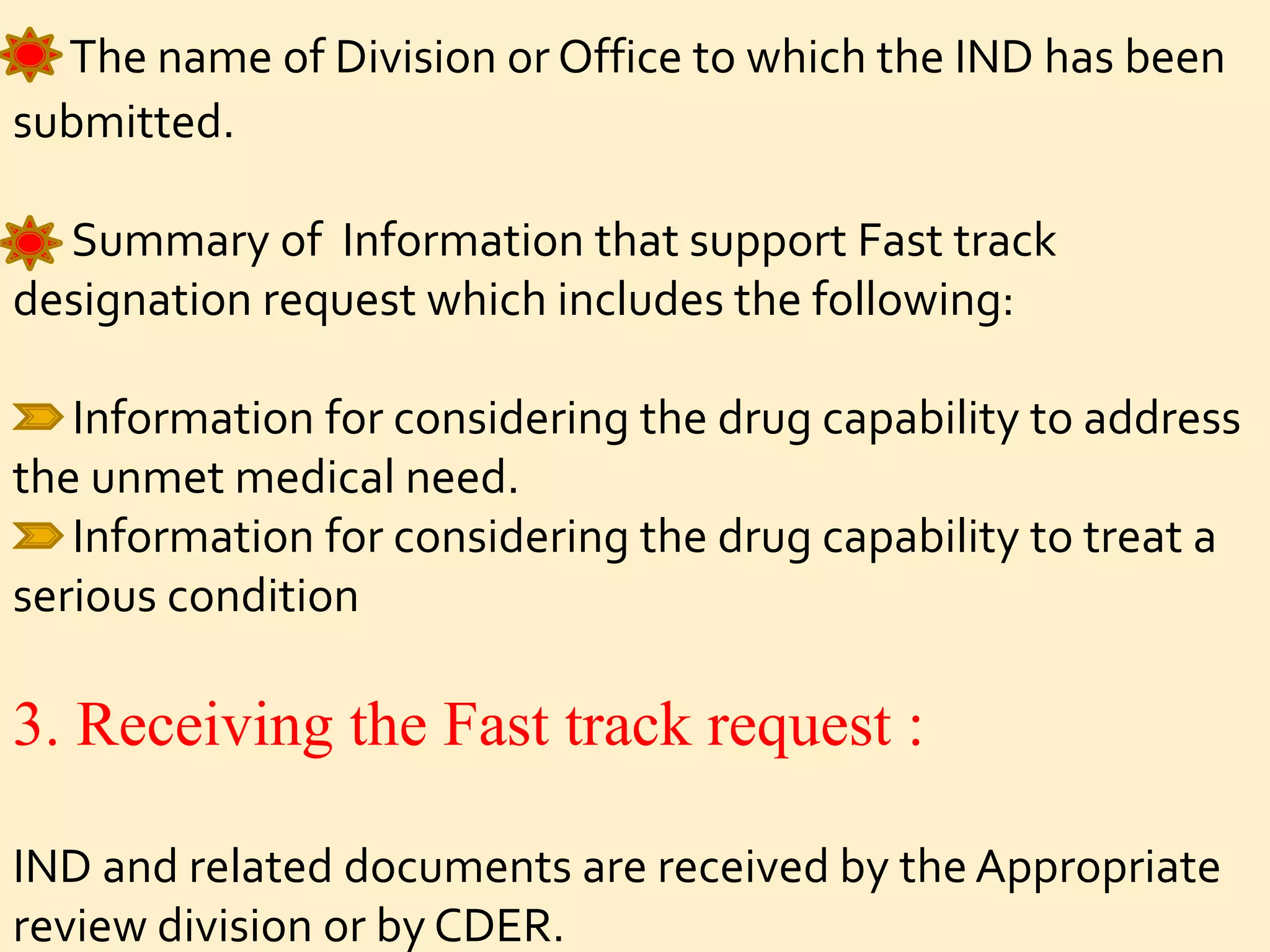 FDA-Fast Track Designation | PPTX