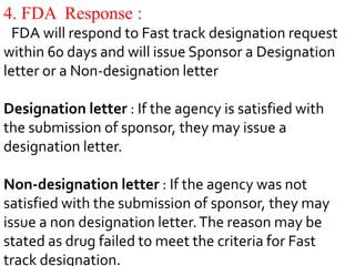 FDA-Fast Track Designation | PPTX