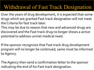 FDA-Fast Track Designation | PPTX