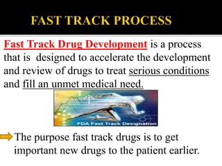 FDA-Fast Track Designation | PPTX