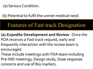 FDA-Fast Track Designation | PPTX