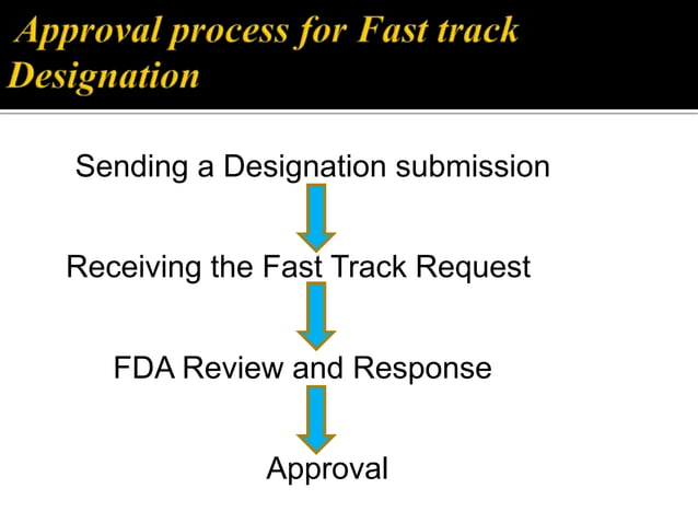 FDA-Fast Track Designation | PPTX | Pharmaceutical Industry | Industries