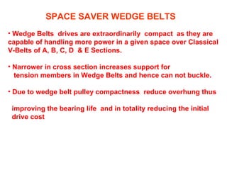 Presentation v belt drives | PPT