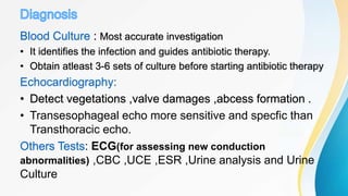 Infective Endocarditis | PPTX