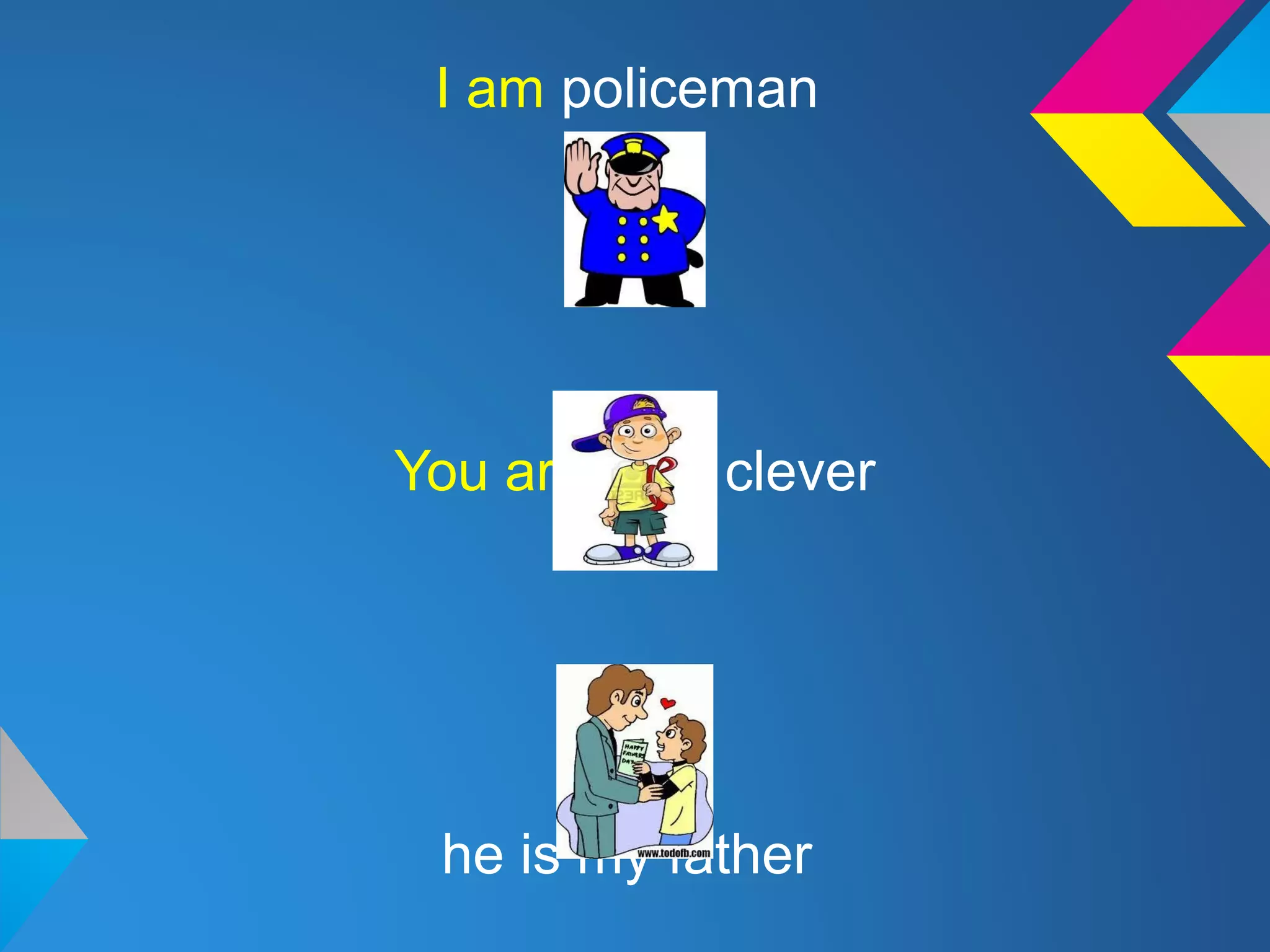 Presentation verb to be | PPT