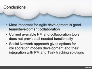 Collaboration Importance In Agile Software Development | PPT