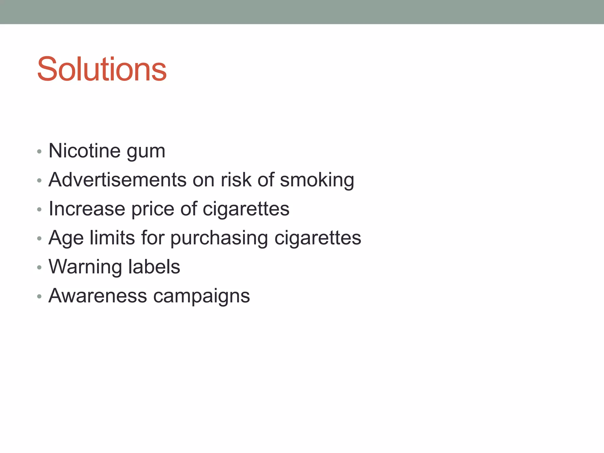 Smoking Presentation | PPTX
