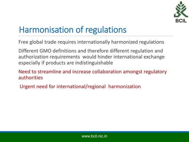 Biosafety Assessment and Regulations of Gene Editing | PPTX | Biotech ...